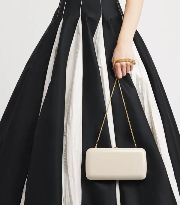 Jeffrey Levinson Mirrored Finley Clutch