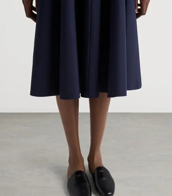 Prada A-line Midi Skirt
