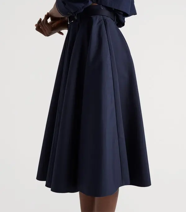 Prada A-line Midi Skirt