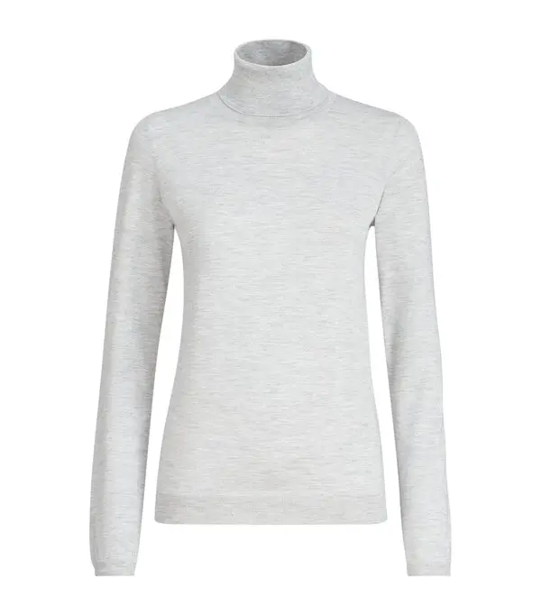 Brunello Cucinelli Cashmere-silk-blend Rollneck Sweater