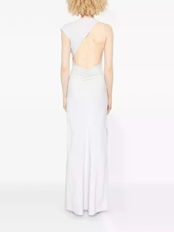 Patrizia Pepe Asymmetric Maxi Dress