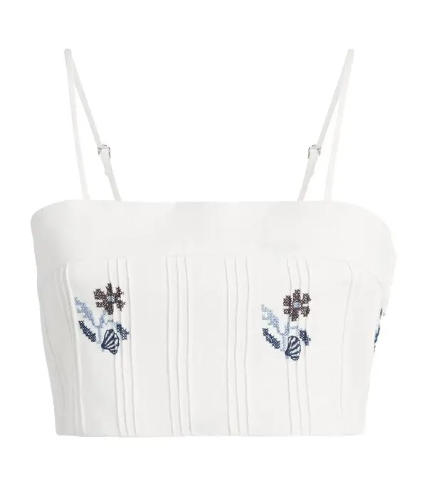 Lug Von Siga Linen Embroidered Aurora Top