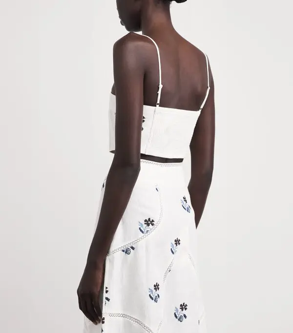 Lug Von Siga Linen Embroidered Aurora Top