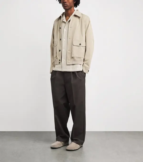Citizens Of Humanity Cotton Utility Jacket - Beige