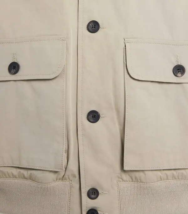 Citizens Of Humanity Cotton Utility Jacket - Beige