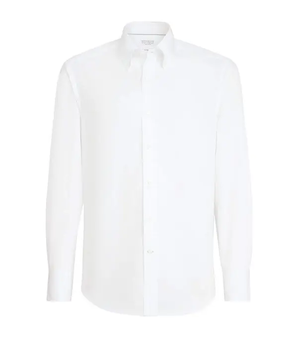Brunello Cucinelli Cotton Slim Shirt