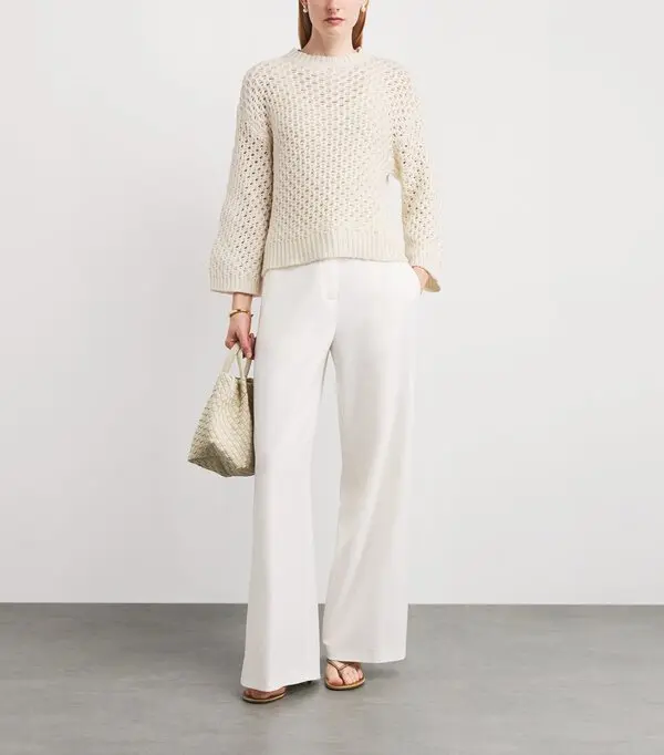 Fabiana Filippi Wool-blend Sequin Sweater