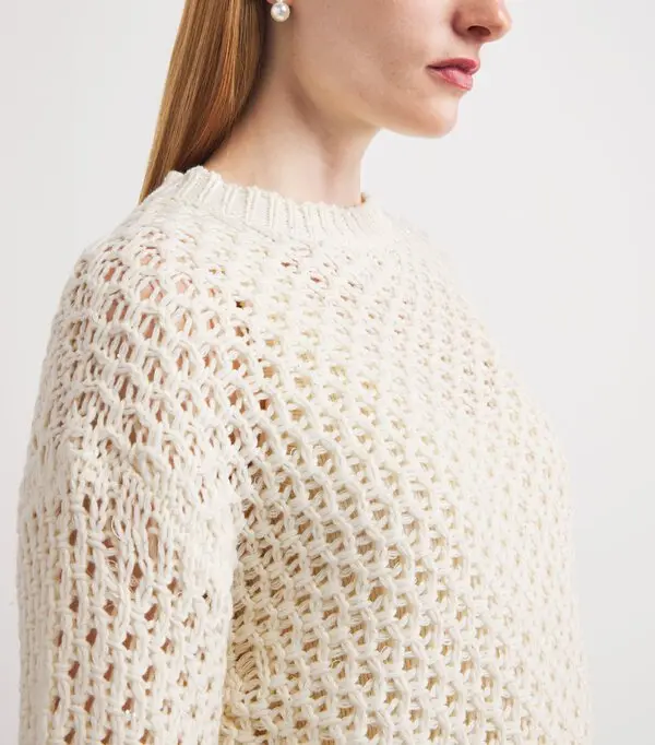 Fabiana Filippi Wool-blend Sequin Sweater