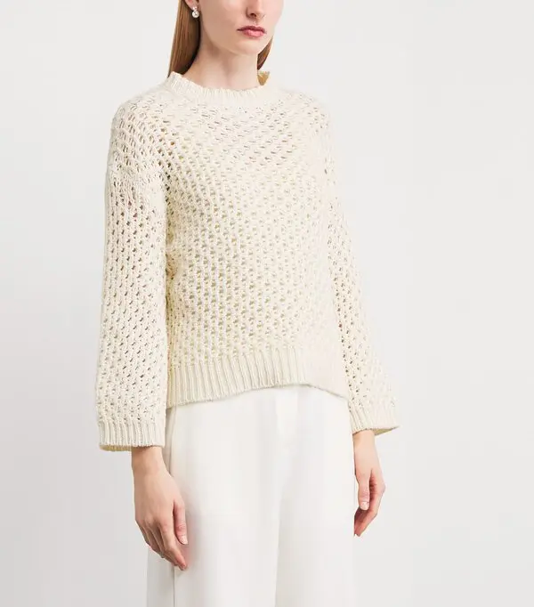 Fabiana Filippi Wool-blend Sequin Sweater