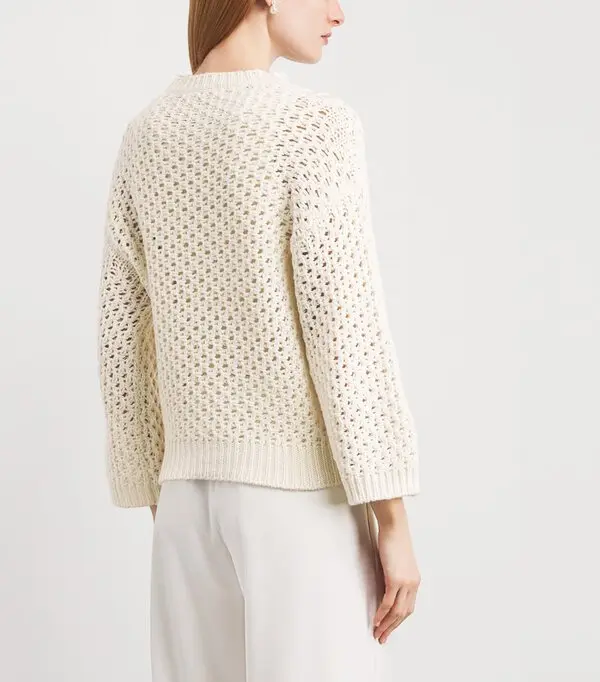 Fabiana Filippi Wool-blend Sequin Sweater