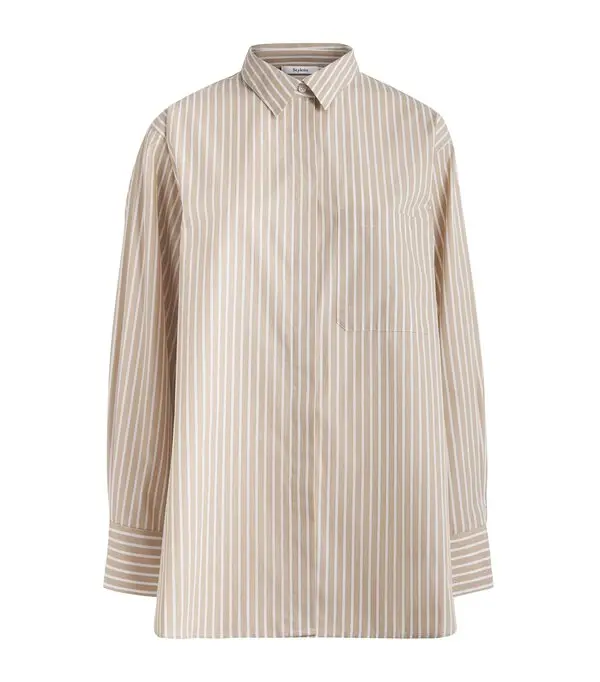 Stylein Cotton Stripe Jansell Shirt - Beige