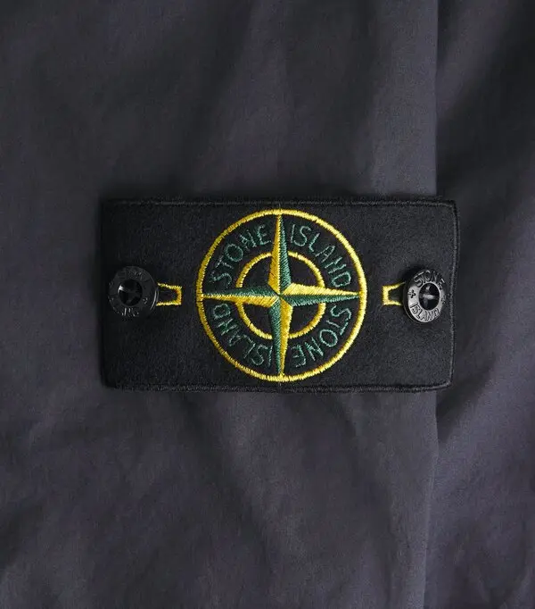 Stone Island Stretch-cotton Straight Cargo Trousers - Navy