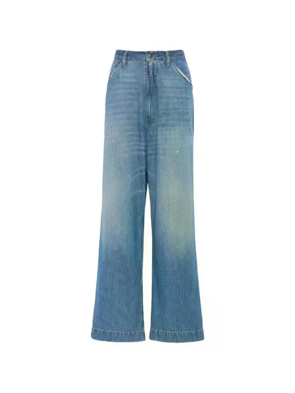 MAISON MARGIELA Wide-leg Jeans - Blue