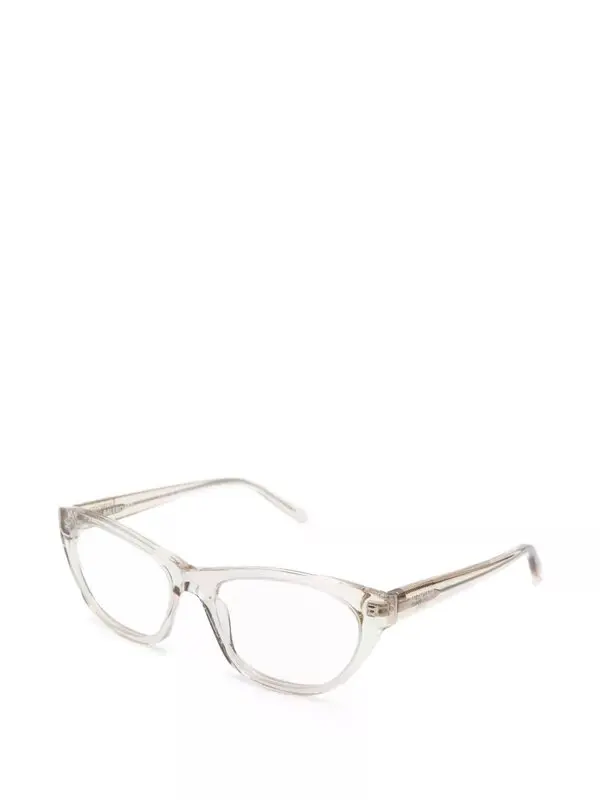 Balenciaga Geometric-frame Eyeglasses - Neutrals