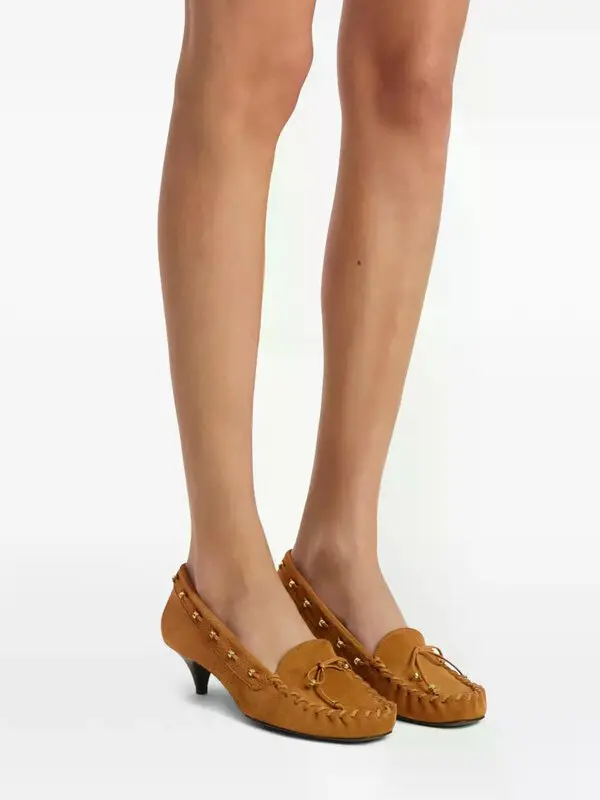 Khaite Milly Suede Pumps - Neutrals