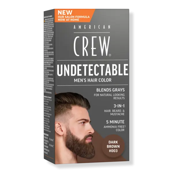 AMERICAN CREW Undetectable Hair Color Demi-permanent Hair Dye - Dark Brown