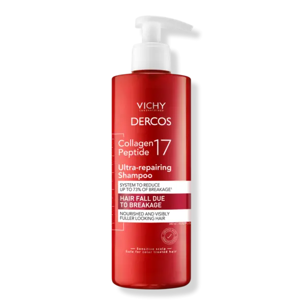 VICHY Dercos Collagen Peptide 17 Ultra Repairing Shampoo - One-color