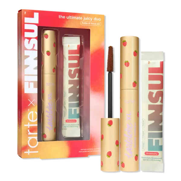 TARTE COSMETICS X Finnsul The Ultimate Juicy Duo Flutter & Focus Set Lette Xl Tubing Mascara - Tartelette Xl Tubing Mascara