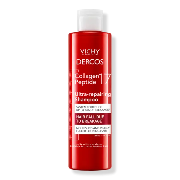 VICHY Dercos Collagen Peptide 17 Ultra Repairing Shampoo - One-color