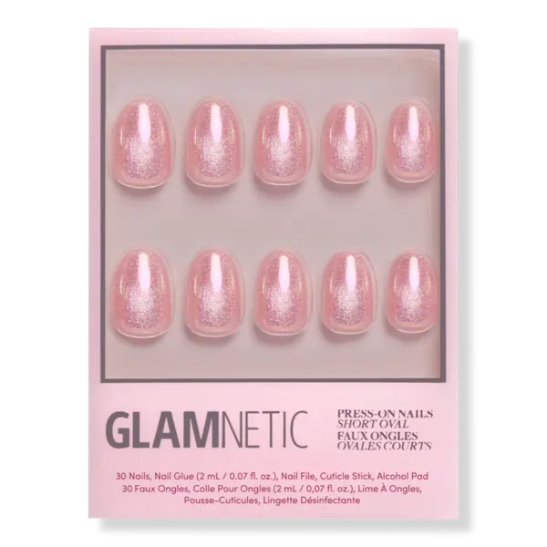 GLAMNETIC Guava Drop Press-on Nails - One-color
