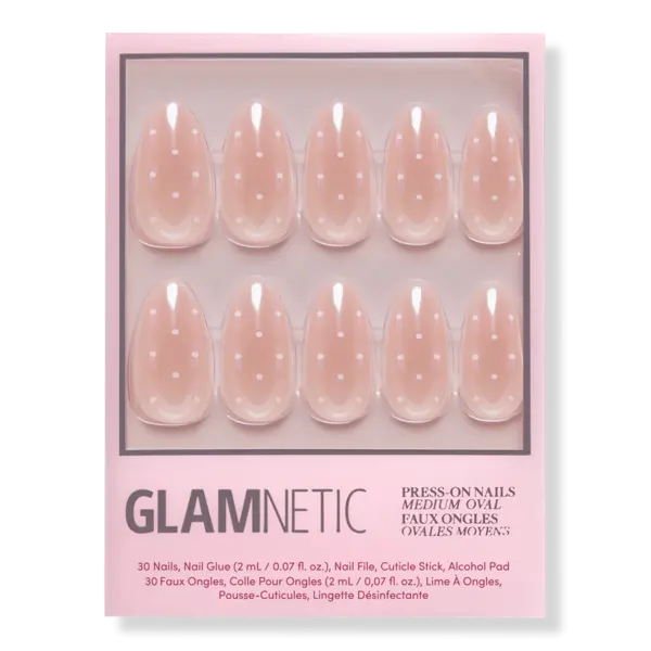 GLAMNETIC Sugar Glazed Press-on Nails - One-color