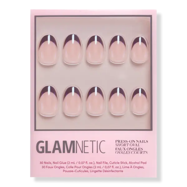 GLAMNETIC Cherry Mood Press-on Nails - One-color