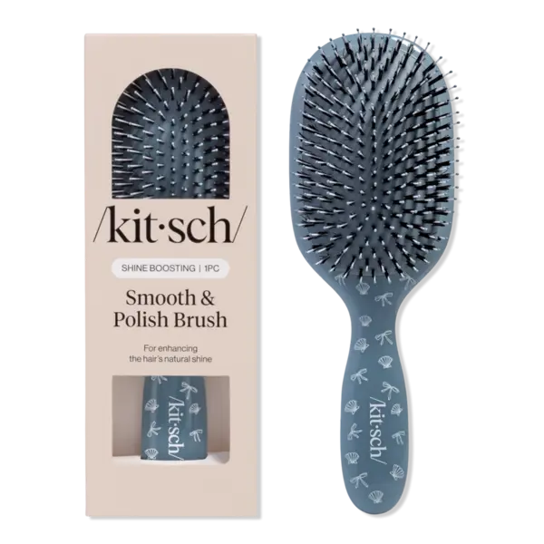KITSCH Smooth & Polish Brush - Coastal Blue Print