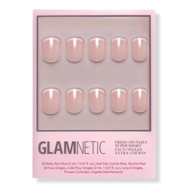 GLAMNETIC Pearly Please Press-on Nails - One-color