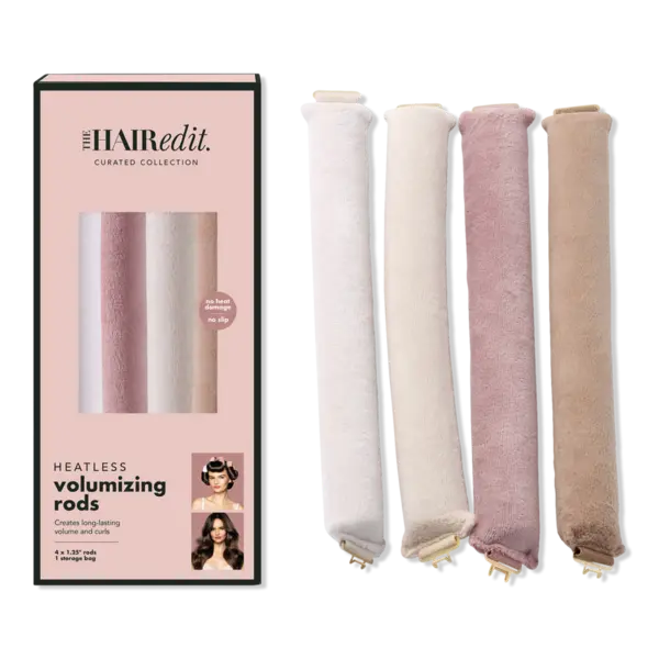 THE HAIR EDIT Heatless Volumizing Hair Rods 4-pack - One-color