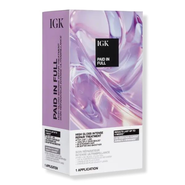 IGK Paid In Full High Gloss Intense Repair Treatment - One-color
