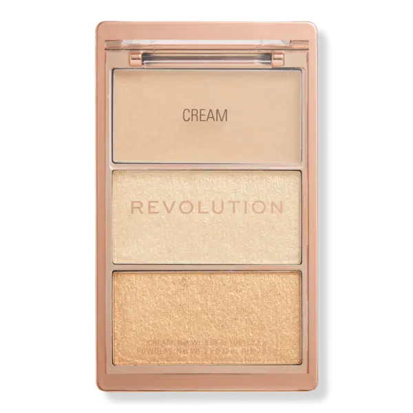 REVOLUTION BEAUTY Highlight Icon Palette - Rose Glow