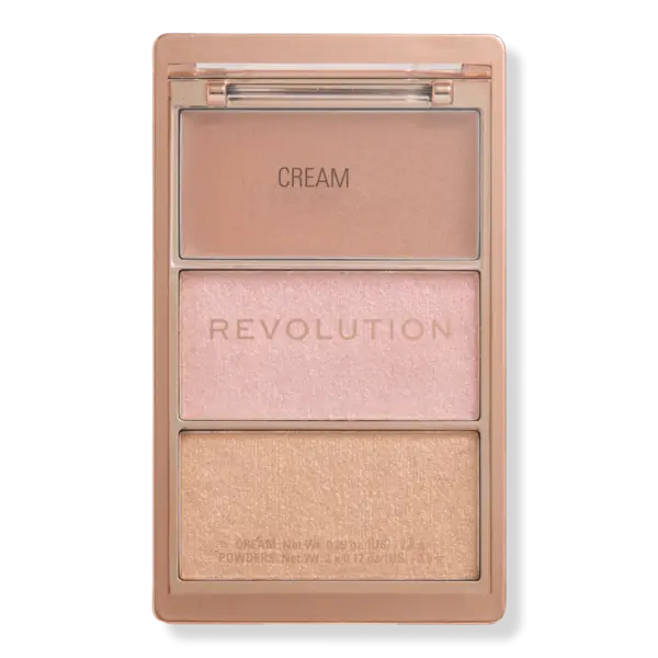 REVOLUTION BEAUTY Highlight Icon Palette - Molten Bronze