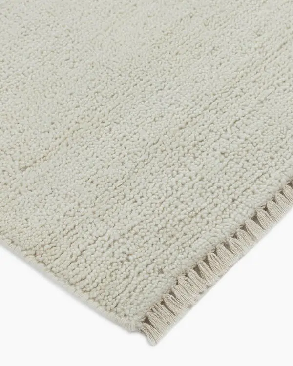 Quince Lee Hand-knotted Wool Rug - Ivory