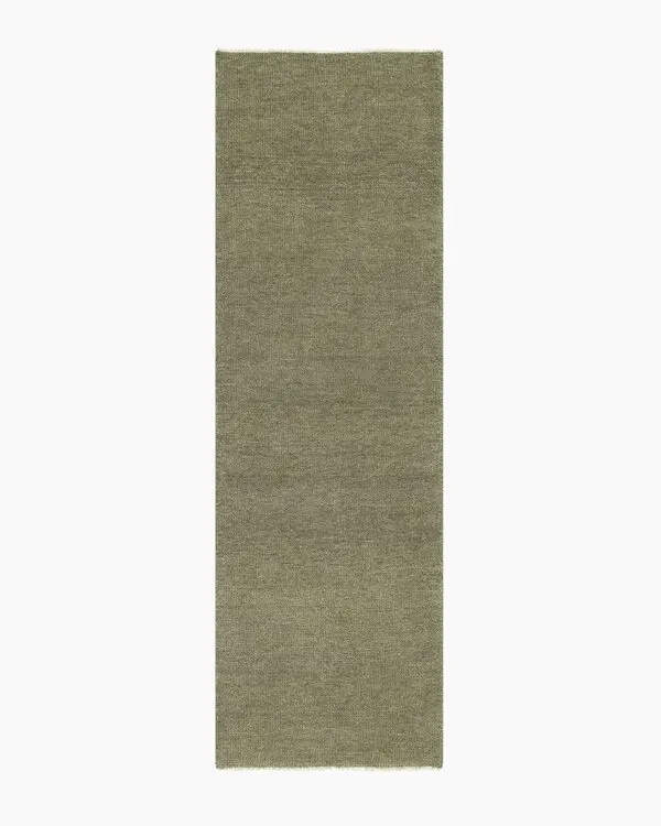 Quince Lee Hand-knotted Wool Rug - Sage