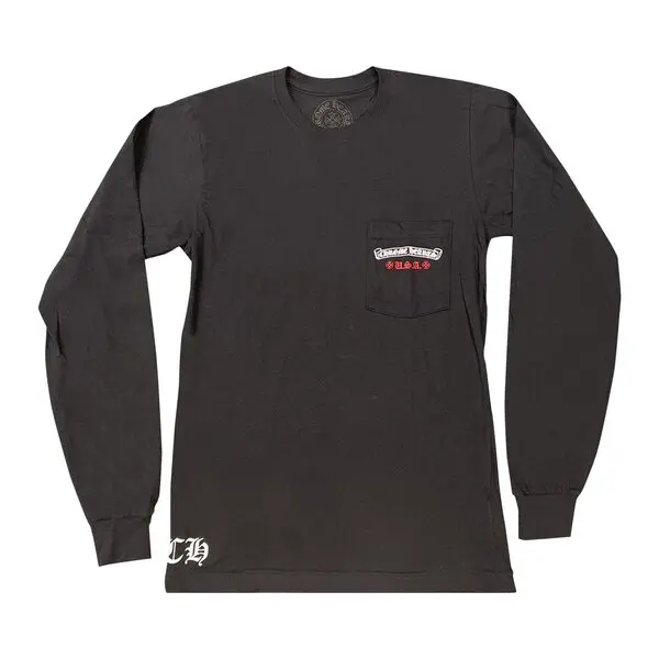 Chrome Hearts Usa Flag Long-sleeve - Black