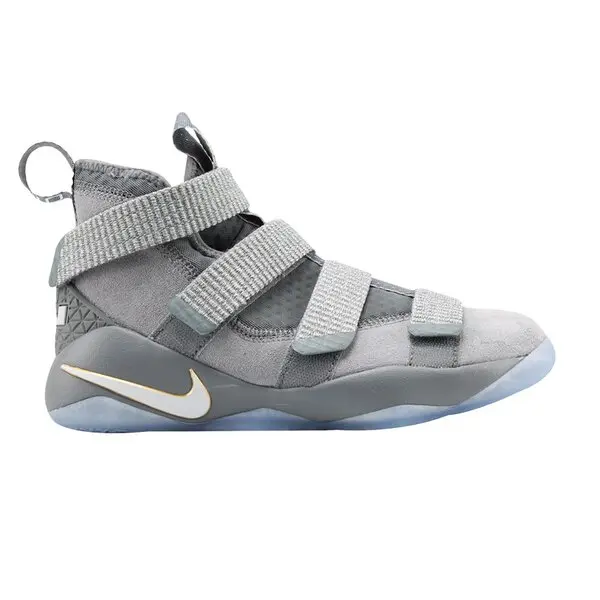 Nike Lebron Soldier 11 Gs Sneakers - Grey