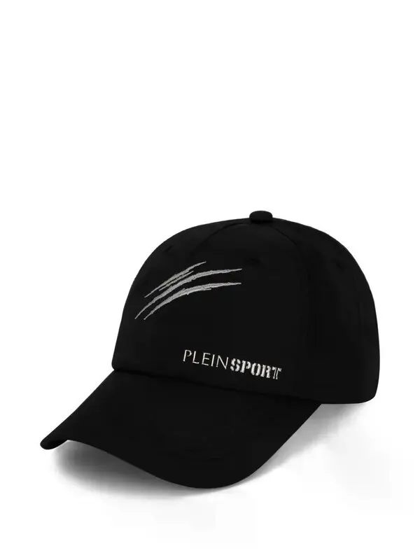 PLEIN SPORT Logo Baseball Cap - Black
