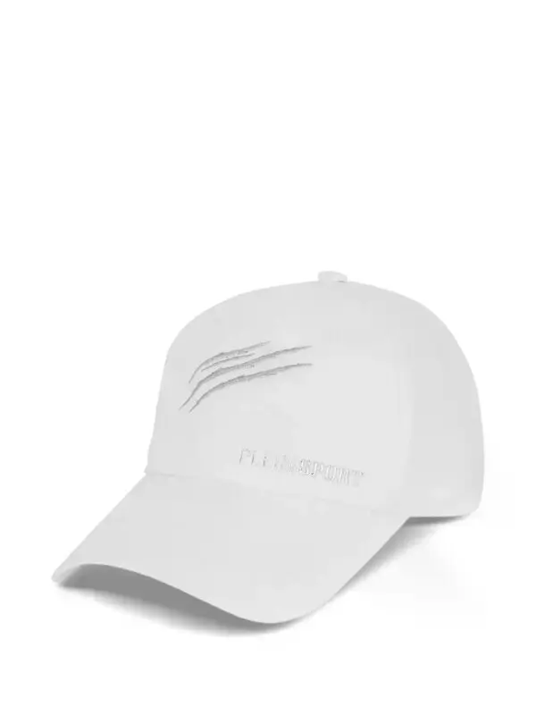 PLEIN SPORT Logo-lettering Baseball Cap - White