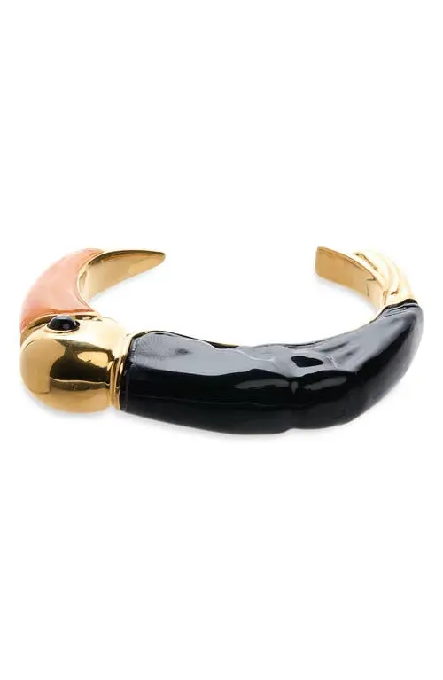 Chloé Tropicus Cuff Bracelet - Black/gold/multicolor