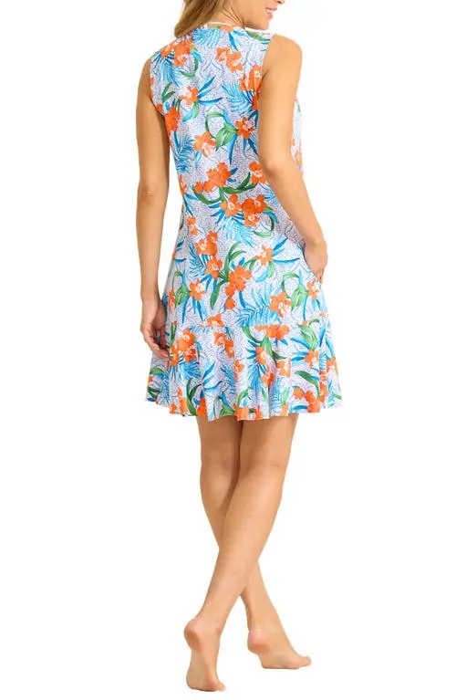 Tommy Bahama Goa Tropical Print Cover-up Dress