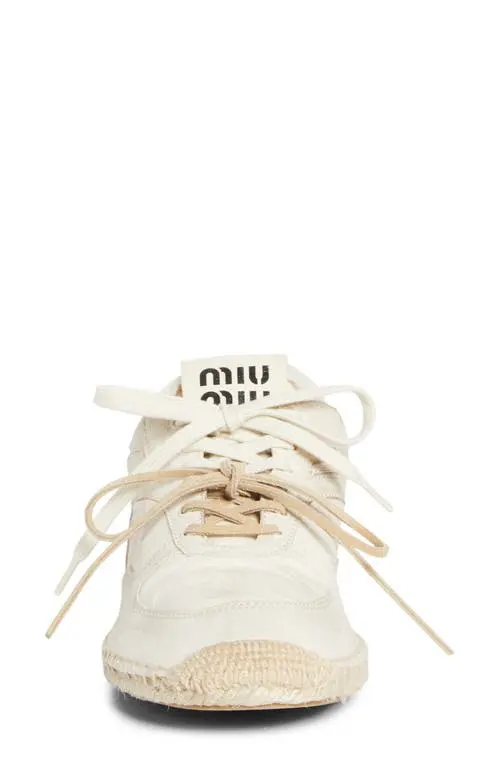Miu Miu Espadrille Low-top Sneakers