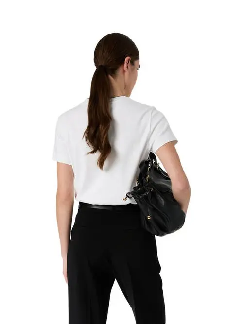 Gerard Darel Maiane Monogram Logo T-shirt