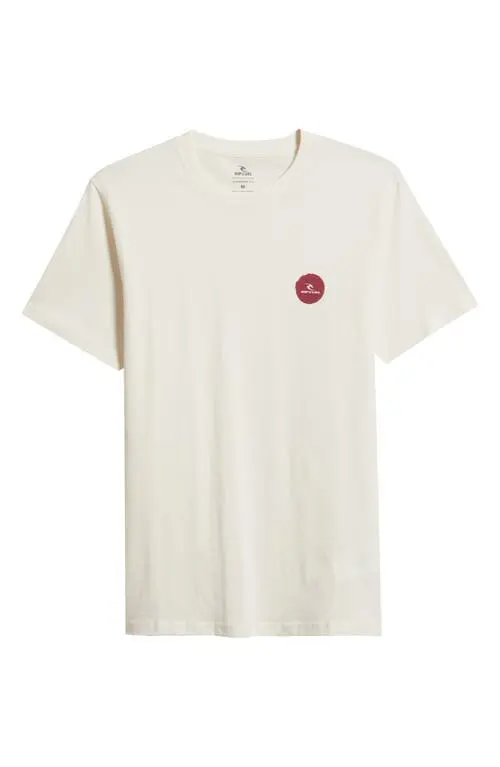 Rip Curl Made For Cotton Graphic T-shirt - Bone