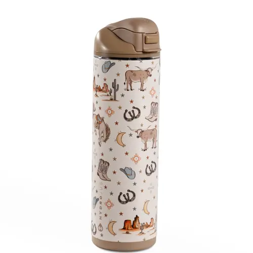 HYDROJUG Ease2o 24oz Insulated Stainless Steel Water Bottle With Dual Sip & Chug Lid - Mesa