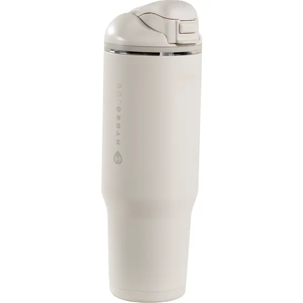 HYDROJUG Ease2o 40oz Insulated Stainless Steel Water Bottle With Dual Sip & Chug Lid - Linen