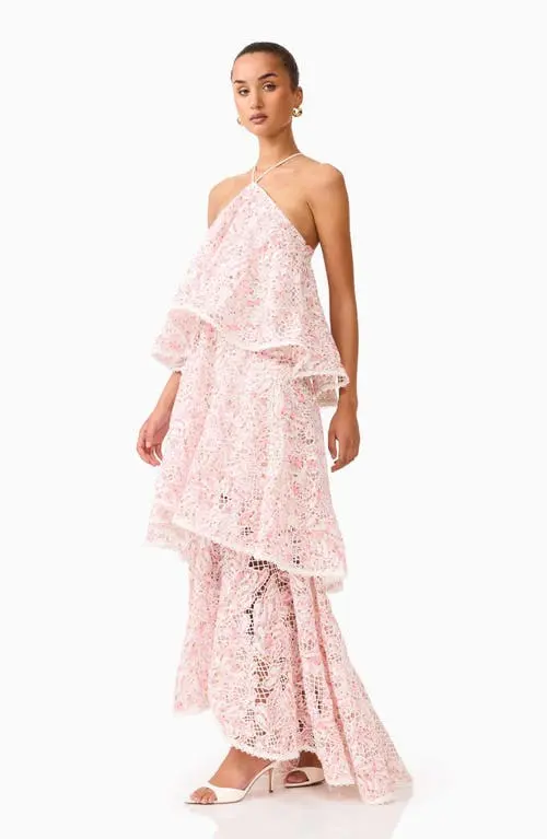 ELLIATT Valencia Floral Tiered Gown