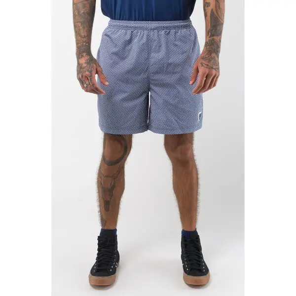 VAST Polka Dot Volley Shorts - Navy
