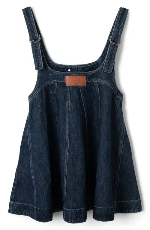 DAMSON MADDER Immy Denim Minidress - Blue