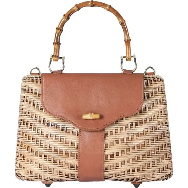 JELAVU Jackie Rattan Handbag