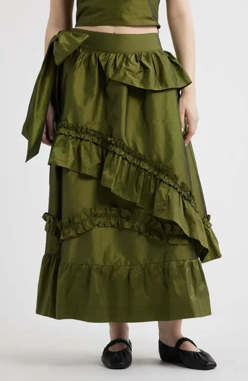 DAMSON MADDER Constance Ruffle Detail Skirt